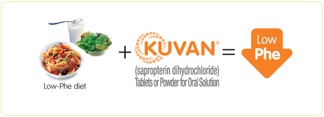KUVAN and a Low-Phe Diet | KUVAN (for HCP)